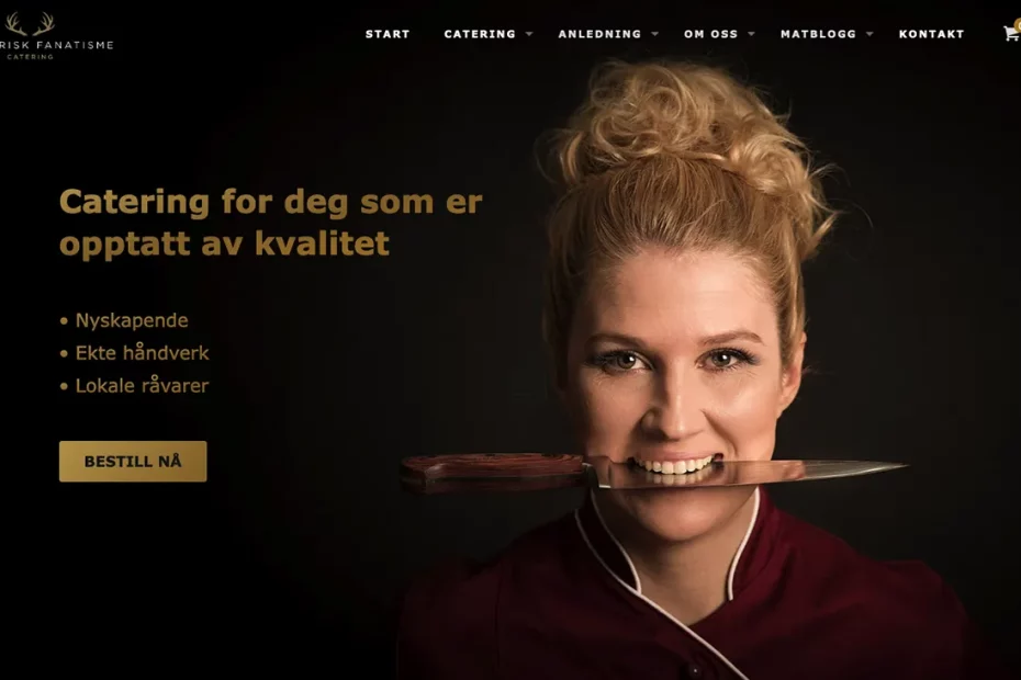 Catering Website Design, Development & SEO - Aeger Creative